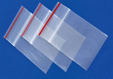 Sacos Ziplock em Plásticos Liso Embalagem Ideal