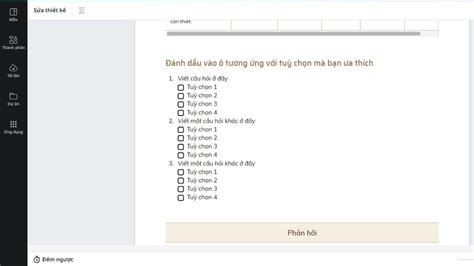 Cách làm câu hỏi trắc nghiệm trên Canva đơn giản dễ hiểu