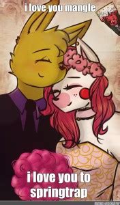 Create Meme Character Springtrap X Mangle Pair Fnaf Pictures