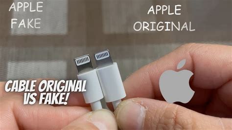 Como Saber Si Un Cable Lightning Es Original Original Vs Fake Hey