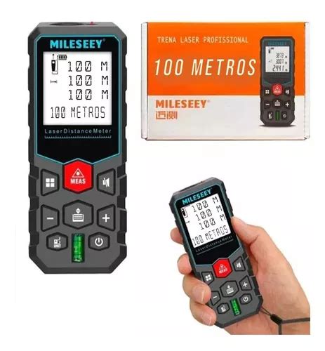 Trena Laser Digital Precisão Profissional 100m Mileseey X5 Frete grátis