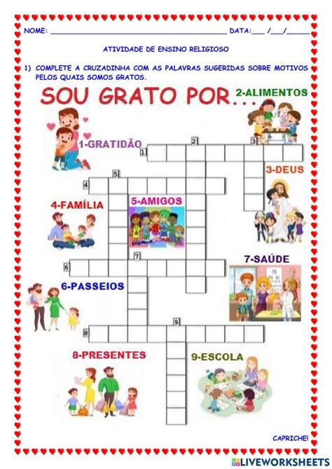 Atividades Sobre Gratid O Ideias Divertidas E Did Ticas Pdf