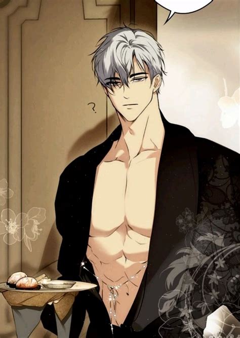 An Anime Character Holding A Plate With Food On It
