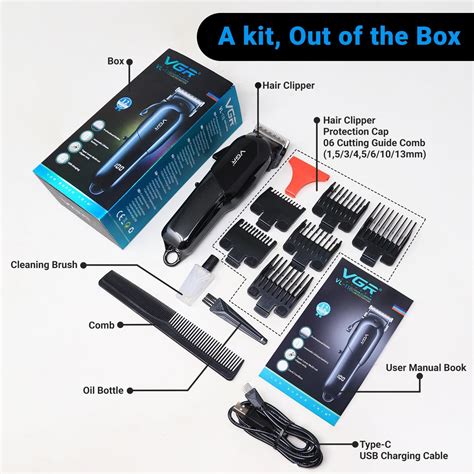 VGR V 118 Professional Rechargeable Hair Trimmer Ido Lk