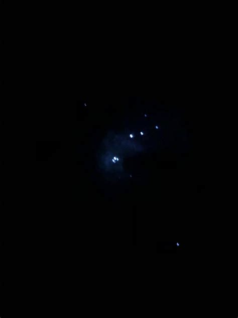 This Is How The Naked Eye Sees The Orion Nebula Through A Telescope