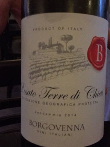 Cantina Tollo Borgovenna Rosato Terre Di Chieti Vivino US