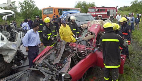 La Ruta 38 Fue Escenario De Un Tremendo Choque En El Que Murieron