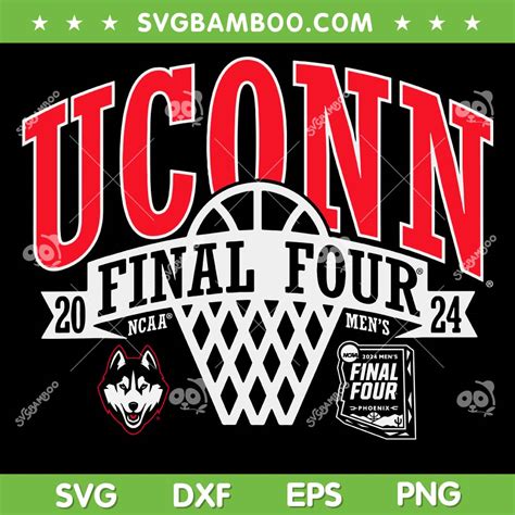 Connecticut Huskies Final Four Svg