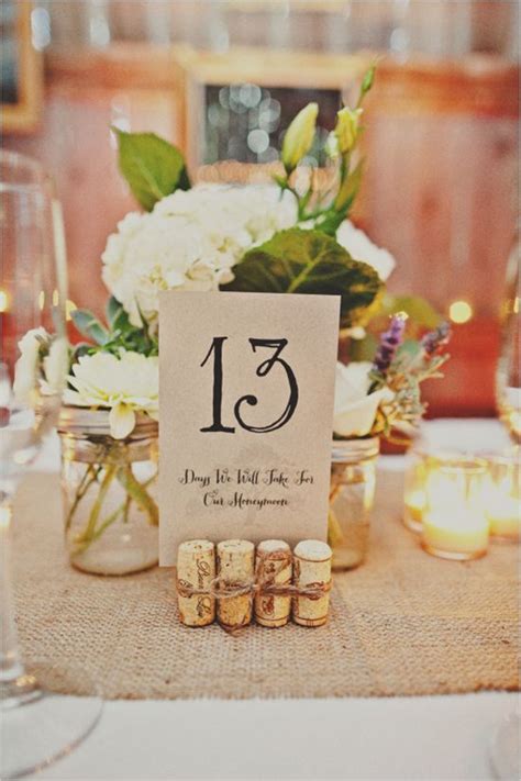 Top 10 DIY Wedding Table Number Ideas With Tutorials
