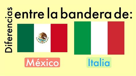 Cual Es La Diferencia Entre La Bandera Italiana Y Mexicana Mexinea Blog