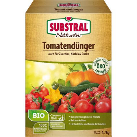 SUBSTRAL Naturen Abono Ecológico para Tomates 1 70 kg Bloomling