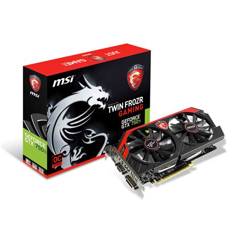 MSI GeForce GTX 750 Ti Twin Frozr GAMING 2GB N750TI TF 2GD5 OC