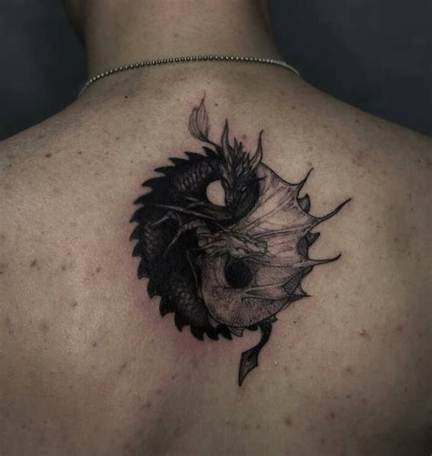Yin Yang Tattoos To Embrace The Duality Of Life Bored Panda