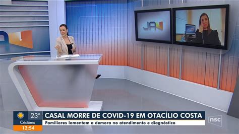 Rep Rter Da Nsc Tv Se Emociona Ao Vivo Ao Noticiar Morte De Casal Por