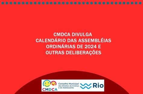 Relatórios CMDCA RIO