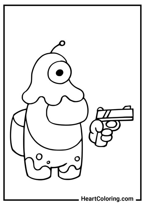 Desenhos Do Among Us Para Colorir Imprimir Em A4 E Baixar