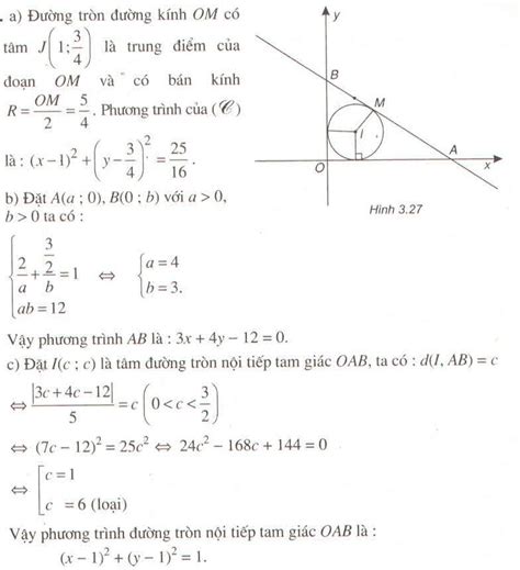 Trong mặt phẳng với hệ tọa độ Oxy cho điểm M 2 1 và đường thẳng d