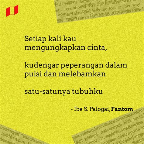 RUANG On Twitter Lima Puisi Ibespalogai Tentang Kemuraman Perang