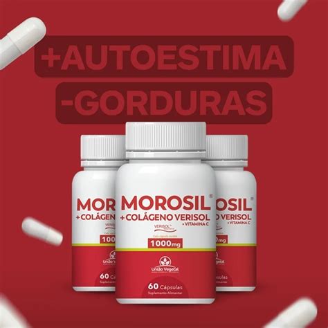 Morosil Colageno Verisol Vitamina C Original Galena Frete Gr Tis