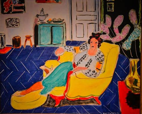 Henri Matisse Woman Seated In An Armchair At National Gallery