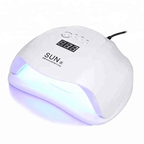 Lampa UV Manichiura Unghii Cu Afisat LED 54 W Sun X Alb Senzori