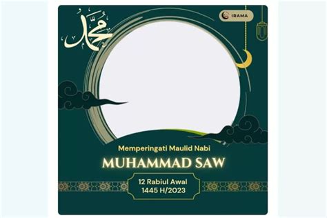13 Link Twibbon Peringatan Maulid Nabi Muhammad SAW 1445 H Untuk Ucapan