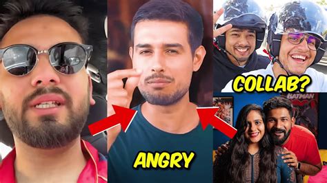 Dhruv Rathee Angry On Elvish Yadav Triggered Insaan Collab With