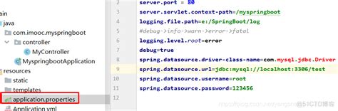 spring boot yml 文件中配置resources路径 springboot的yml配置 hackernew的技术博客 51cto博客