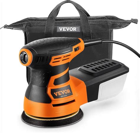 VEVOR Ponceuse Orbitale Électrique 350 W Ponceuse Excentrique 3000