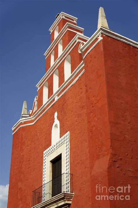 TEMPLO SAN JUAN DE DIOS Merida Mexico Photograph By John Mitchell