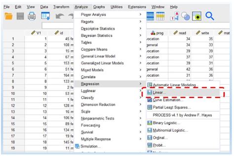 Simple Linear Regression In Spss