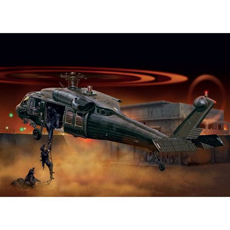 KIT ITALERI 1 48 HELICOPTER UH 60A BLACK HAWK NIGHT RAID 2706