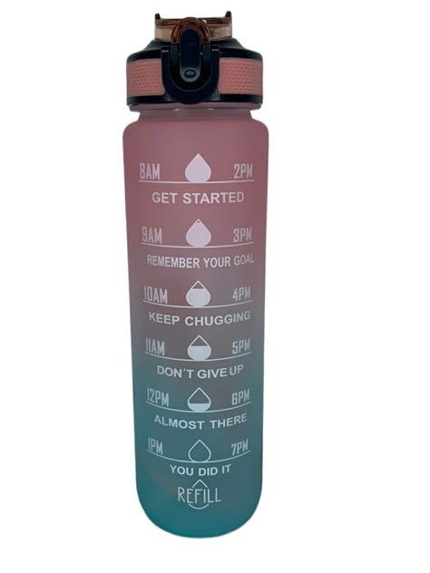 Garrafa Squeeze De Água Para Academia 1 Litro AK 1008 Tomate Bem