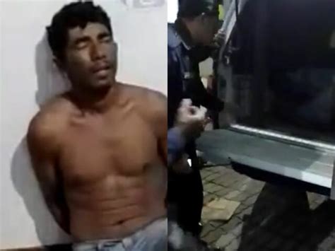 Veja vídeo Homem acusado de matar a esposa a terçadadas é preso no