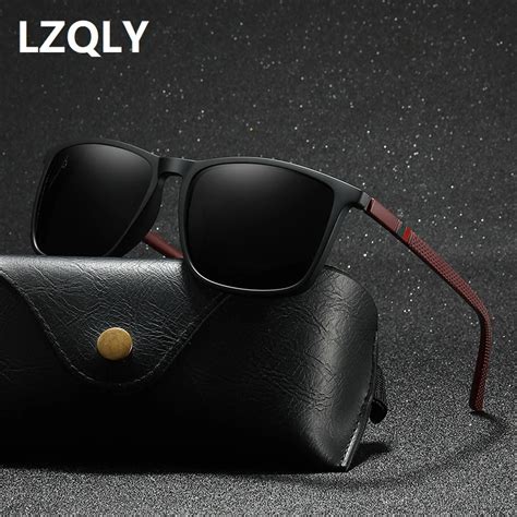 Luxus Quadrat Vintage Polarisierte Sonnenbrille Für Männer Frauen Mode
