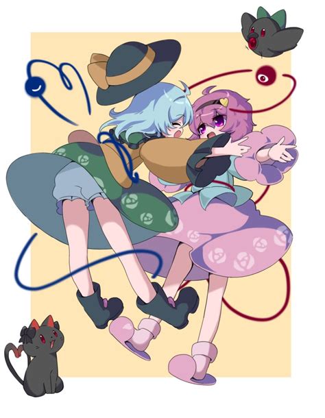 Komeiji Koishi Komeiji Satori Kaenbyou Rin Reiuji Utsuho Kaenbyou