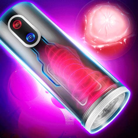 ailighter automatic heating and telescopic rotating sex tools for men