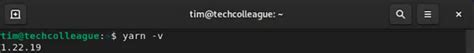 How To Fix Yarn Command Not Found Techcolleague
