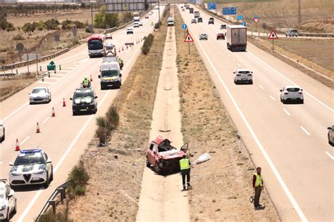 Accidente de tráfico en Villanueva de Gállego con una mujer muerta y un