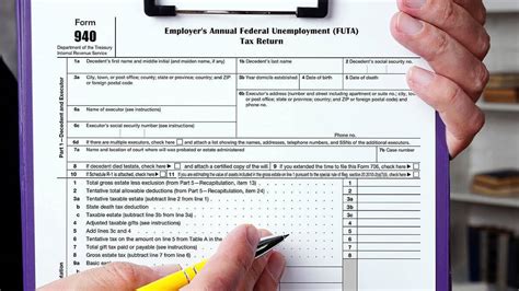 940 Form 2023 Printable Forms Free Online