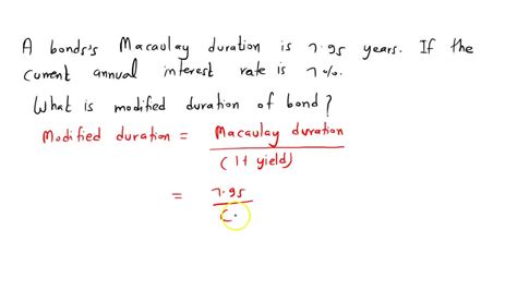 solved calculate the macaulay duration of an 8 percent 1 000 par bond that matures in four