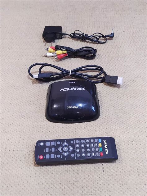 Conversor e Gravador Digital de Tv Full Hd Dtv 5000 Aquário Item