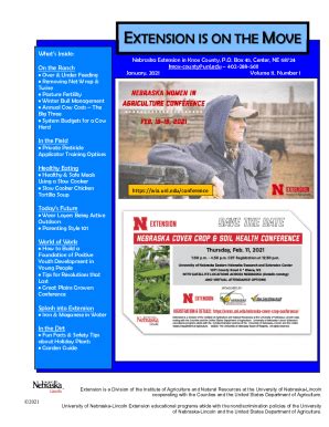 Fillable Online Extension Unl July August 2021 4 H News Fair Pre Entry