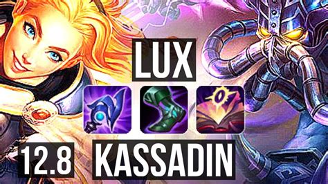 Lux Vs Kassadin Mid M Mastery Games Dominating