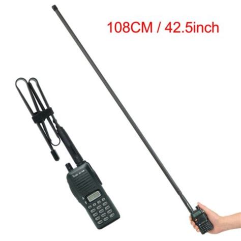 Antenne Tactique Pliante SMA Femme AR 152A CS Pour BAOFENG BF 888S UV