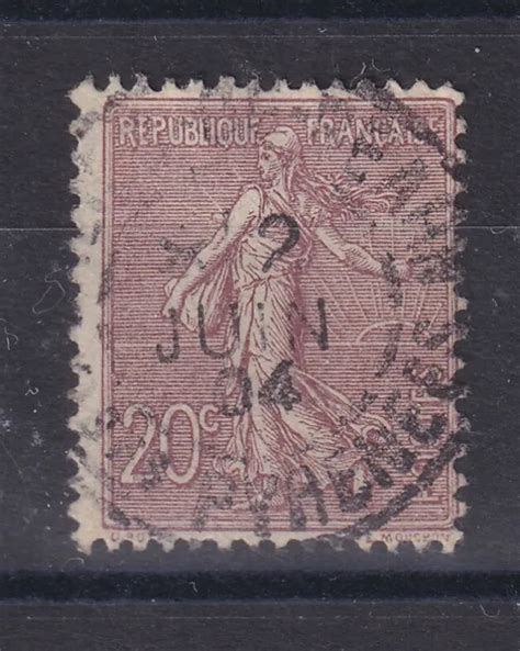 FRANCE ANNÉE 1903 Type Semeuse lignée N 131 obl réf 8840 EUR 0 55