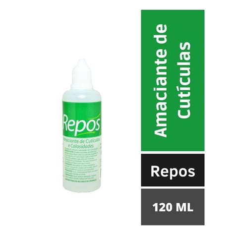 Repos Amaciante De Cutículas 120ml Creme 120g Bisturi Ref 222