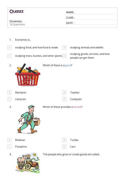 Economics Worksheets On Quizizz Free Printable Worksheets Library