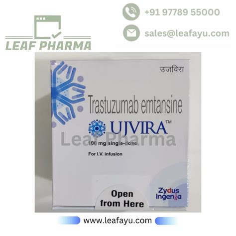 Ujvira 100mg Trastuzumab Emtansine At Rs 9995 Piece Breast Cancer 1