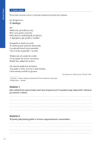 Page 22 Ponad słowami 3 język polski maturalne karty pracy zakres